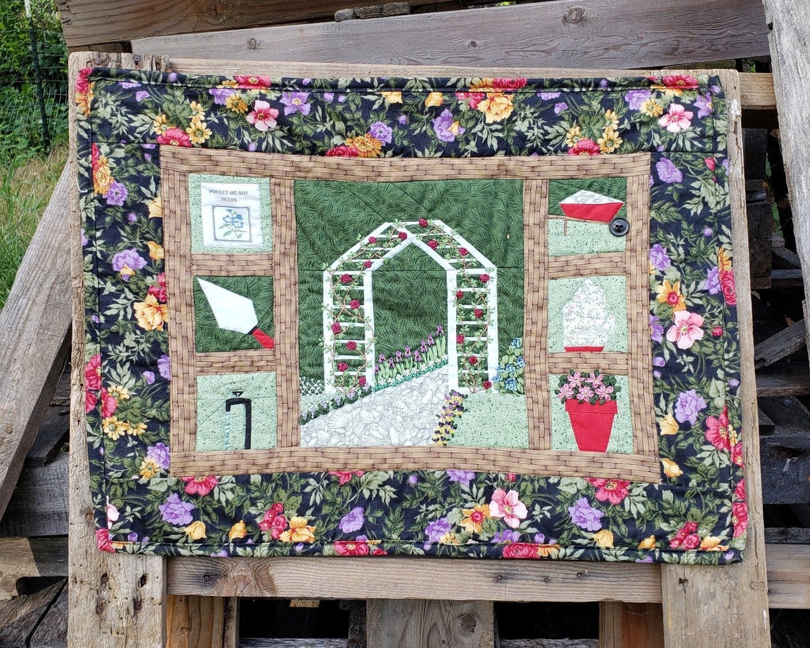 My Garden Quilt Pattern | Etsy