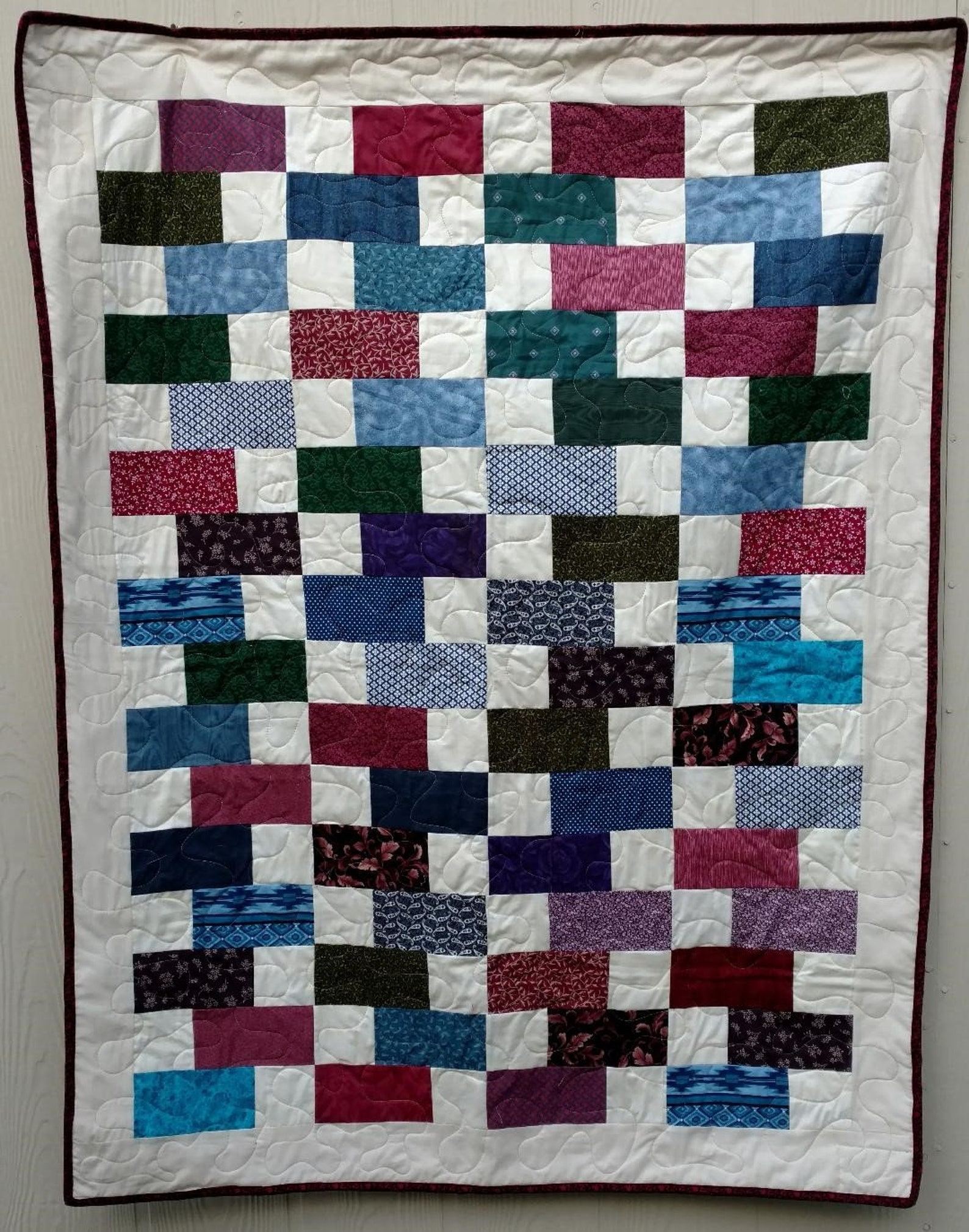 Building Blocks Lap Quilt Pattern - Etsy