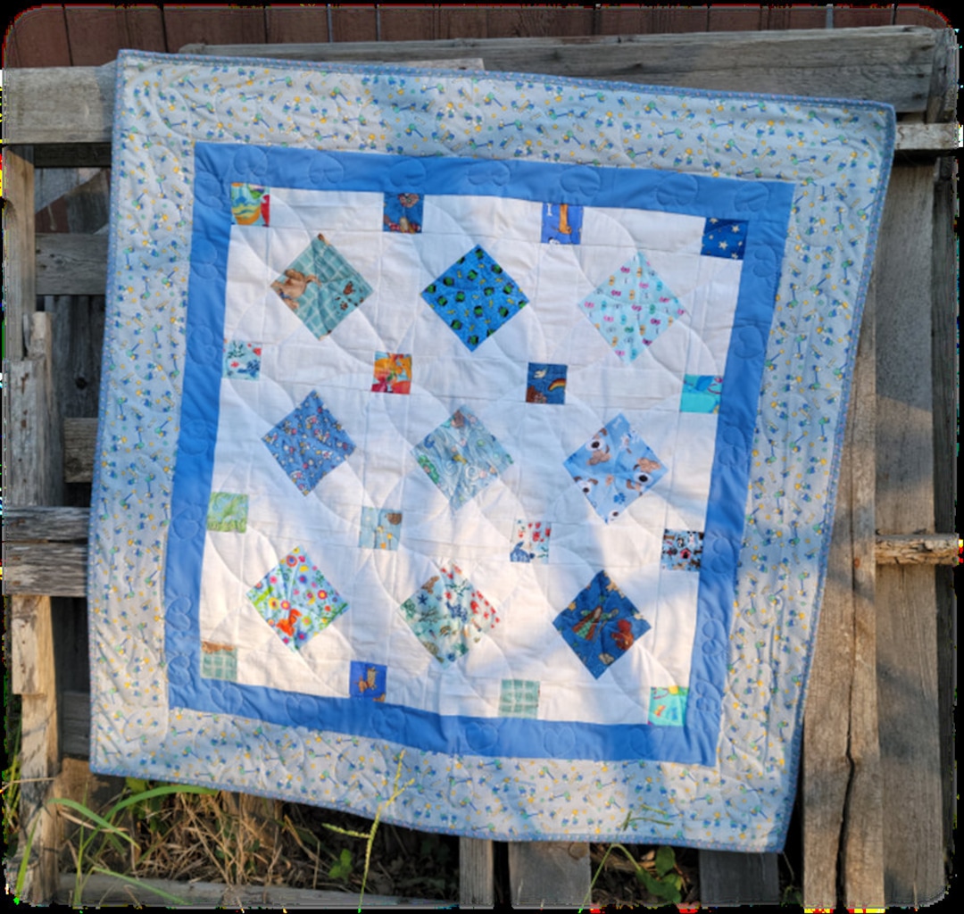 Diamonds in the Sky Baby Quilt Pattern - Etsy
