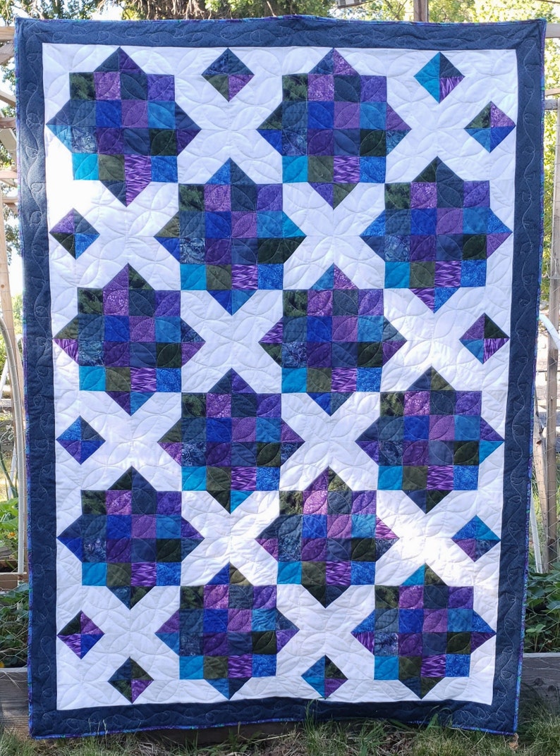 Arkansas Crossing Twin Quilt Pattern - Etsy