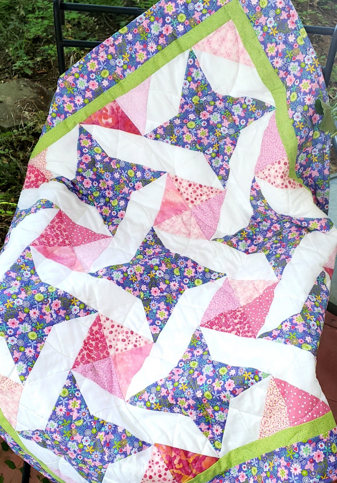 Wandering Star Baby Quilt Pattern - Etsy