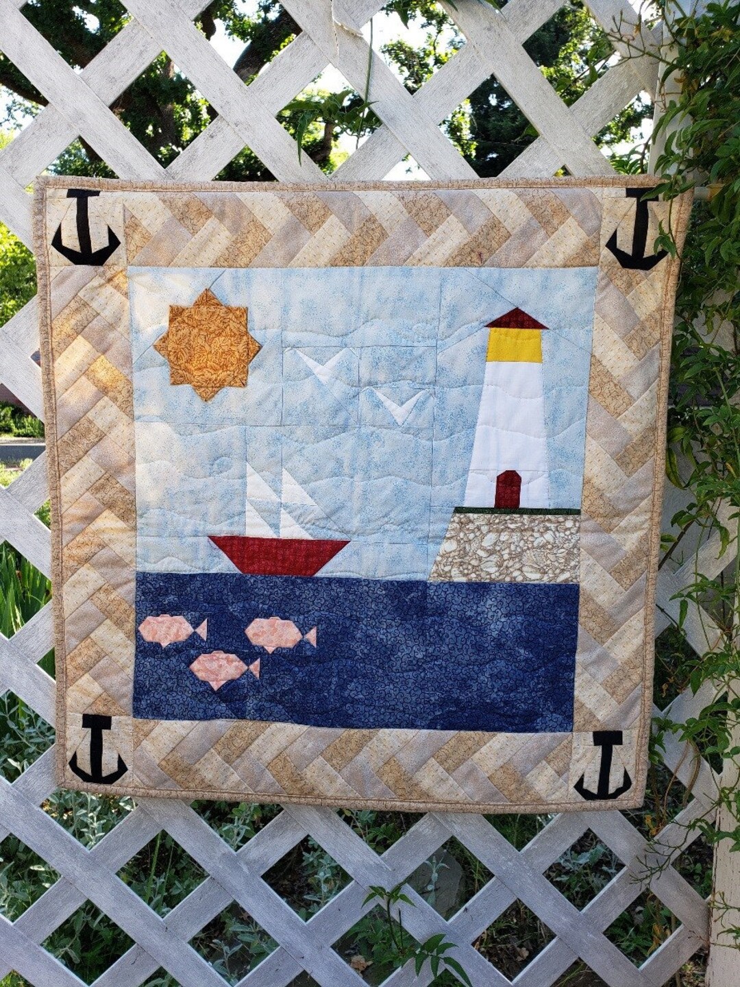 By the Sea Quilt Pattern - Etsy
