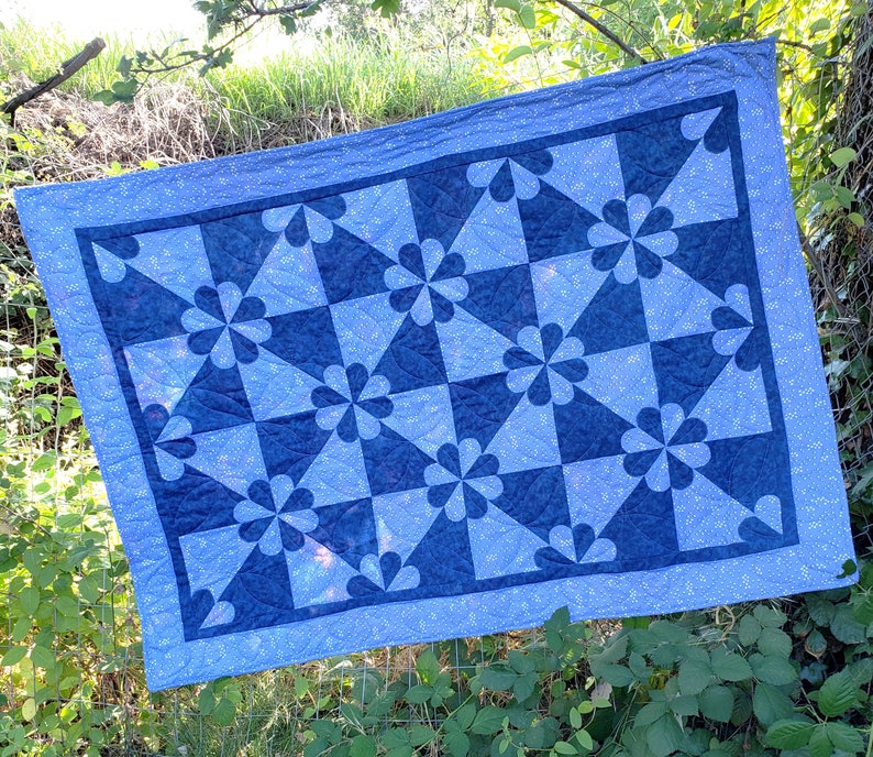 Dutch Windmill Lap Quilt Pattern - Etsy