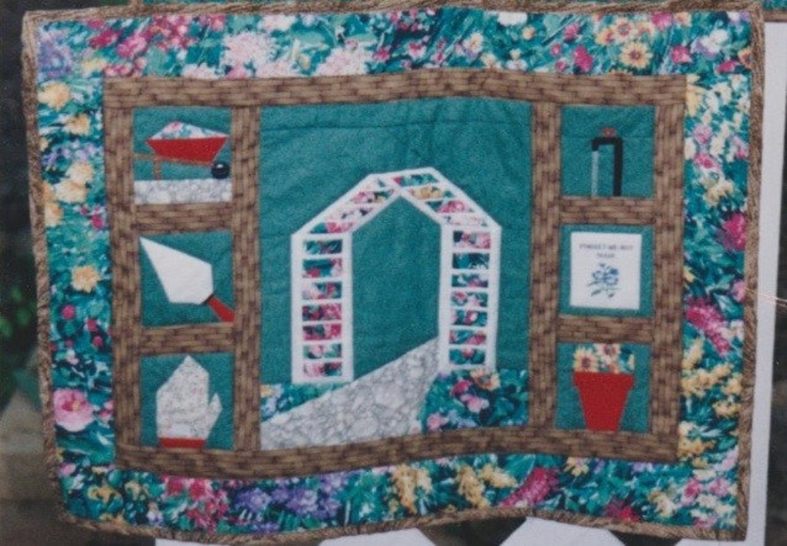 My Garden Quilt Pattern | Etsy