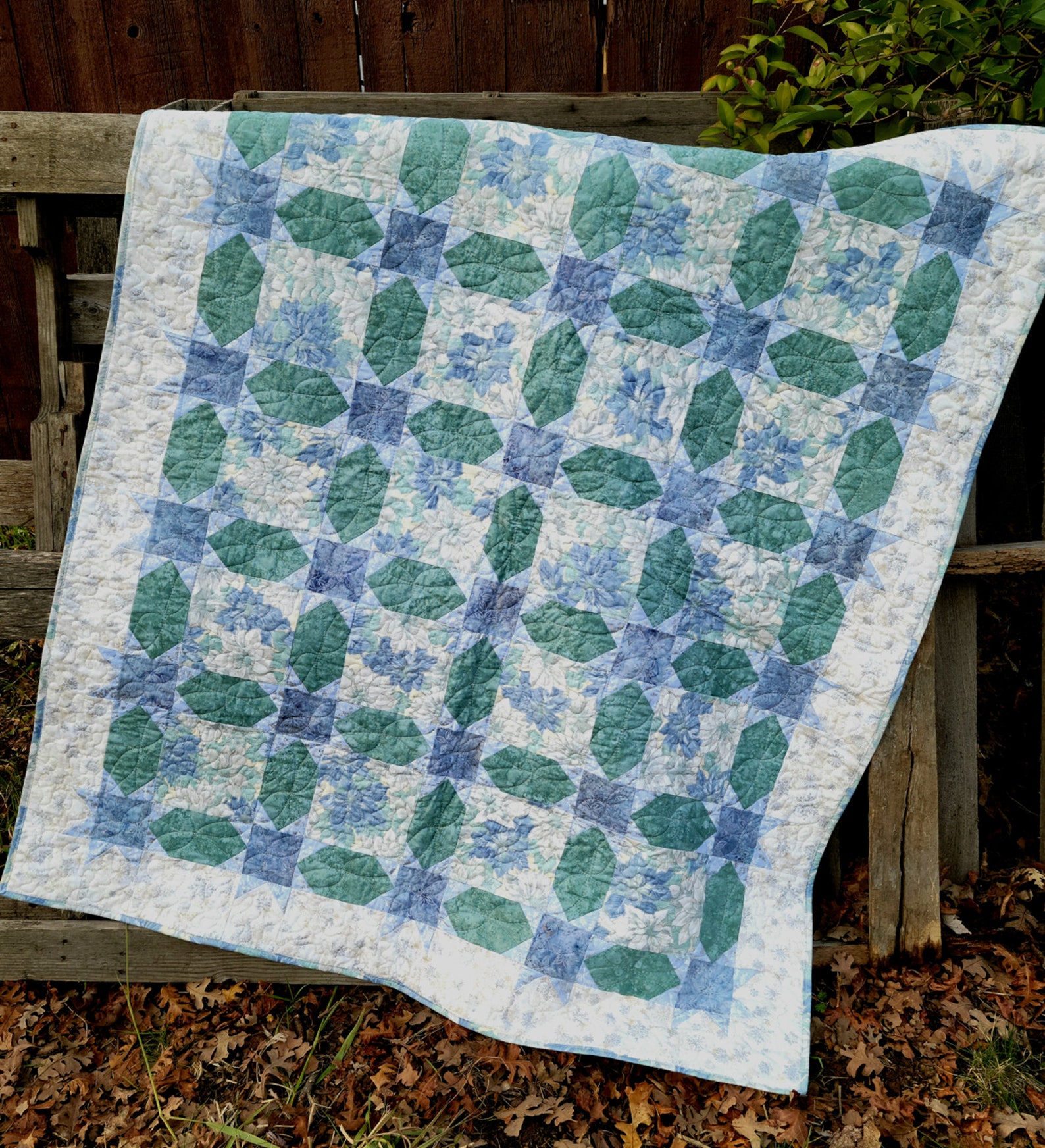 Star Lattice Lap Quilt Pattern | Etsy