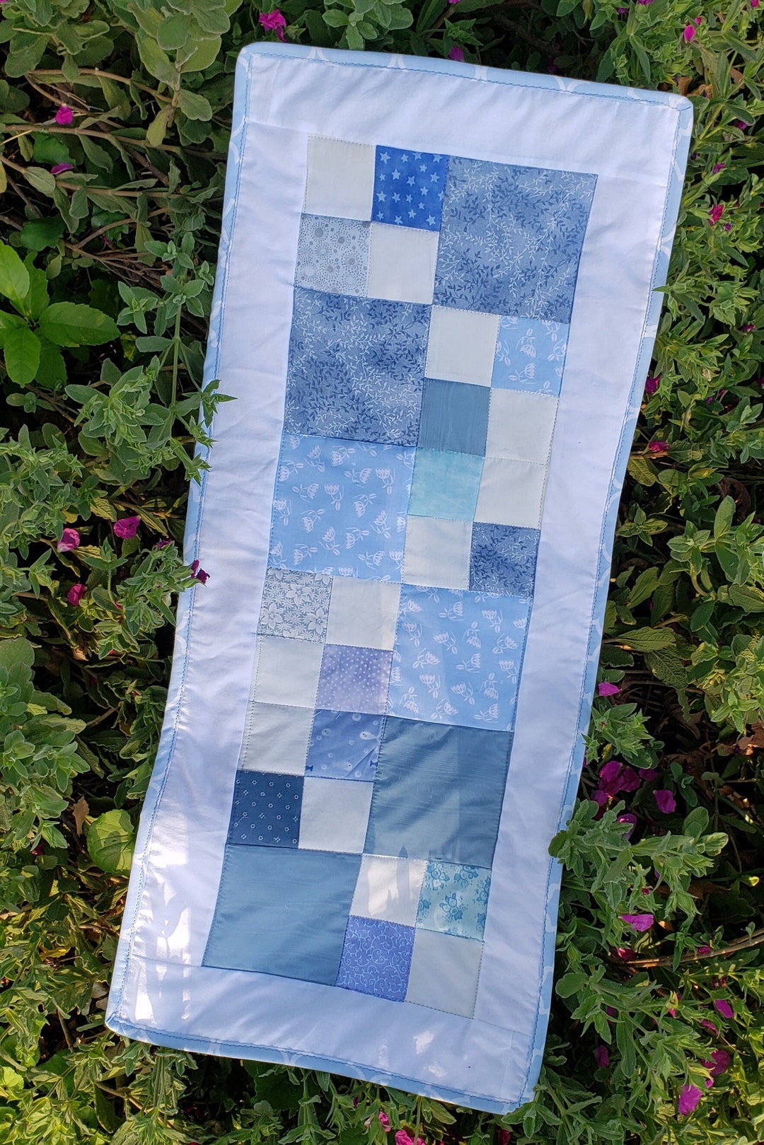 Double Four Patch Table Runner Pattern - Etsy