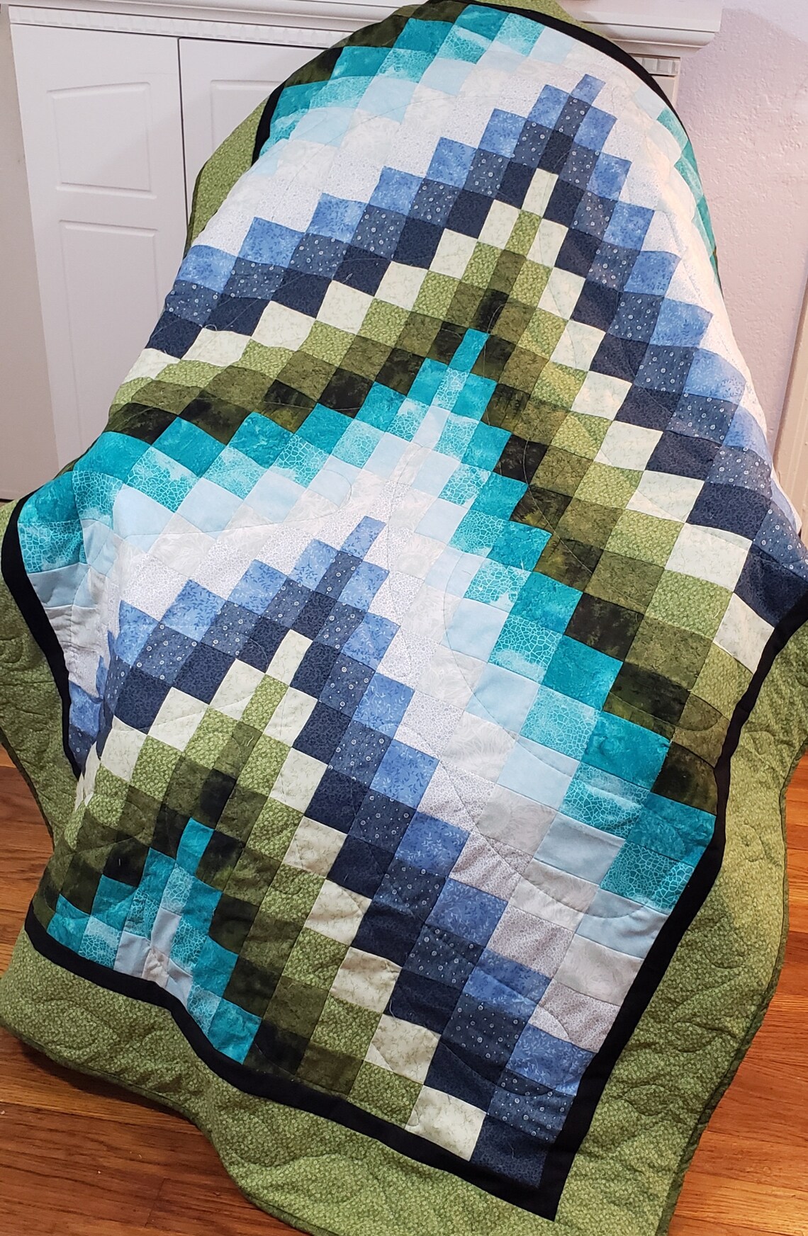 Beginner Bargello Lap Quilt Pattern - Etsy