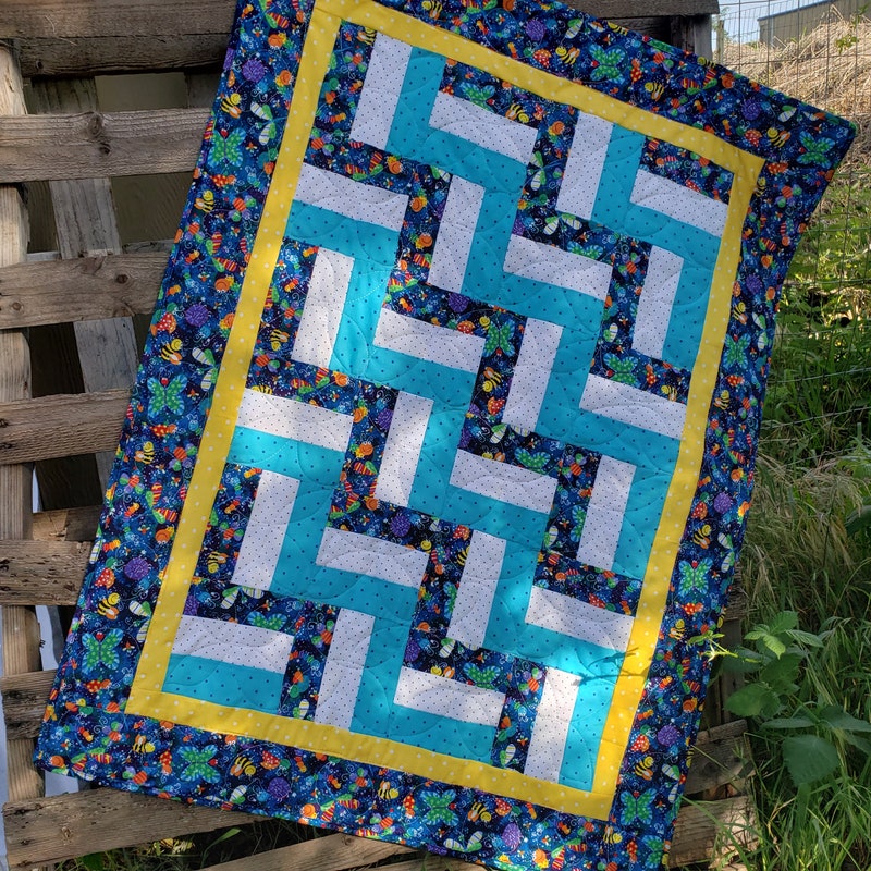 Rail Fence Quilt Pattern - Etsy