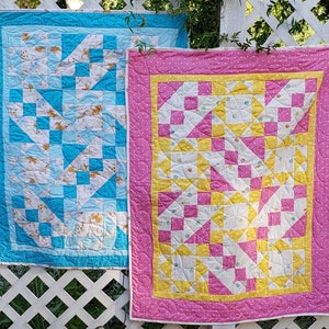 Over and Under Baby Quilt Pattern - Etsy