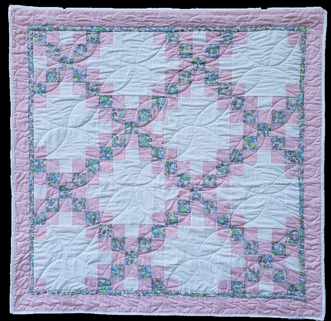 Double Irish Chain Baby Quilt Pattern - Etsy