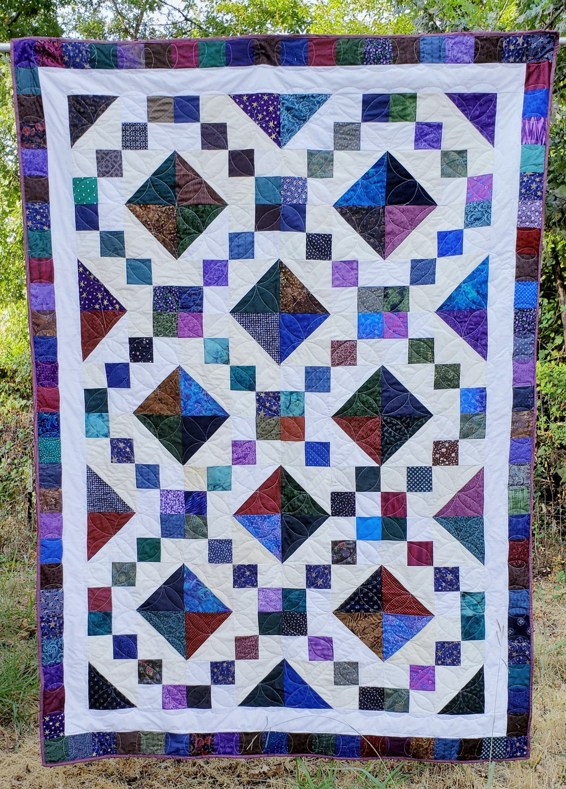 Jacob's Ladder Twin Quilt Pattern - Etsy