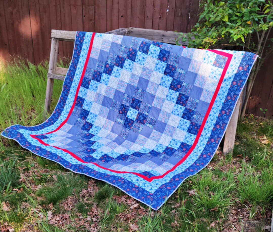 Trip Around the World Queen Size Quilt Pattern - Etsy