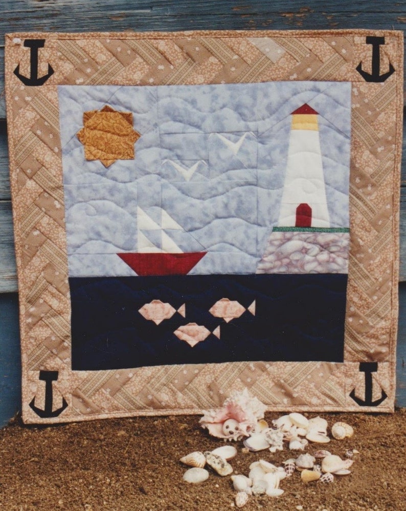 By the Sea Quilt Pattern - Etsy