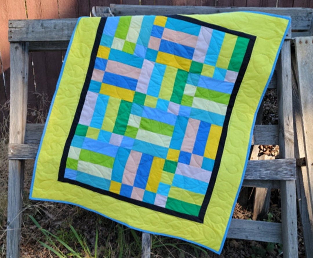 Box of Crayons Baby Quilt Pattern - Etsy