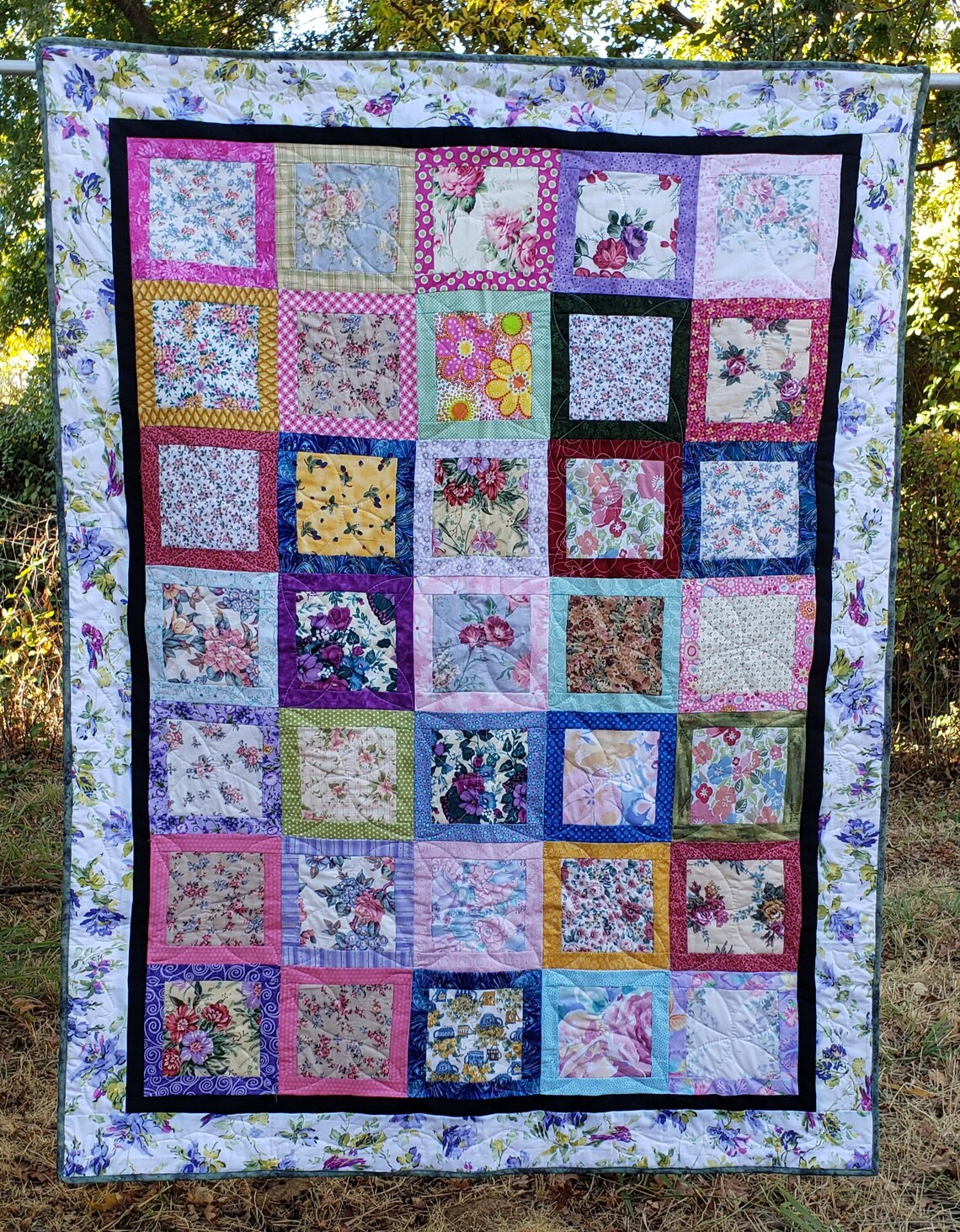 Stacked Blocks Lap Quilt Pattern - Etsy