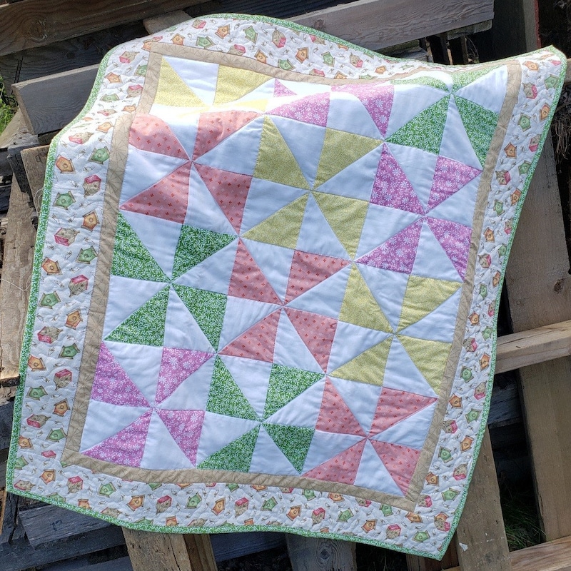 Crib Quilt Pattern - Etsy