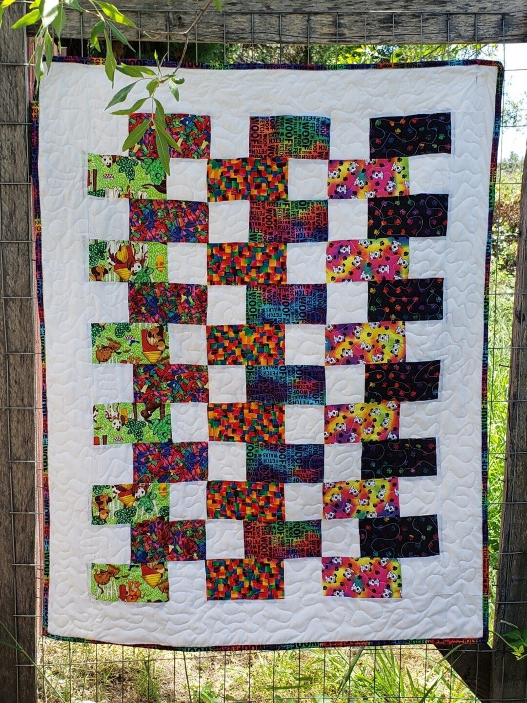 Building Blocks Baby Quilt Pattern - Etsy
