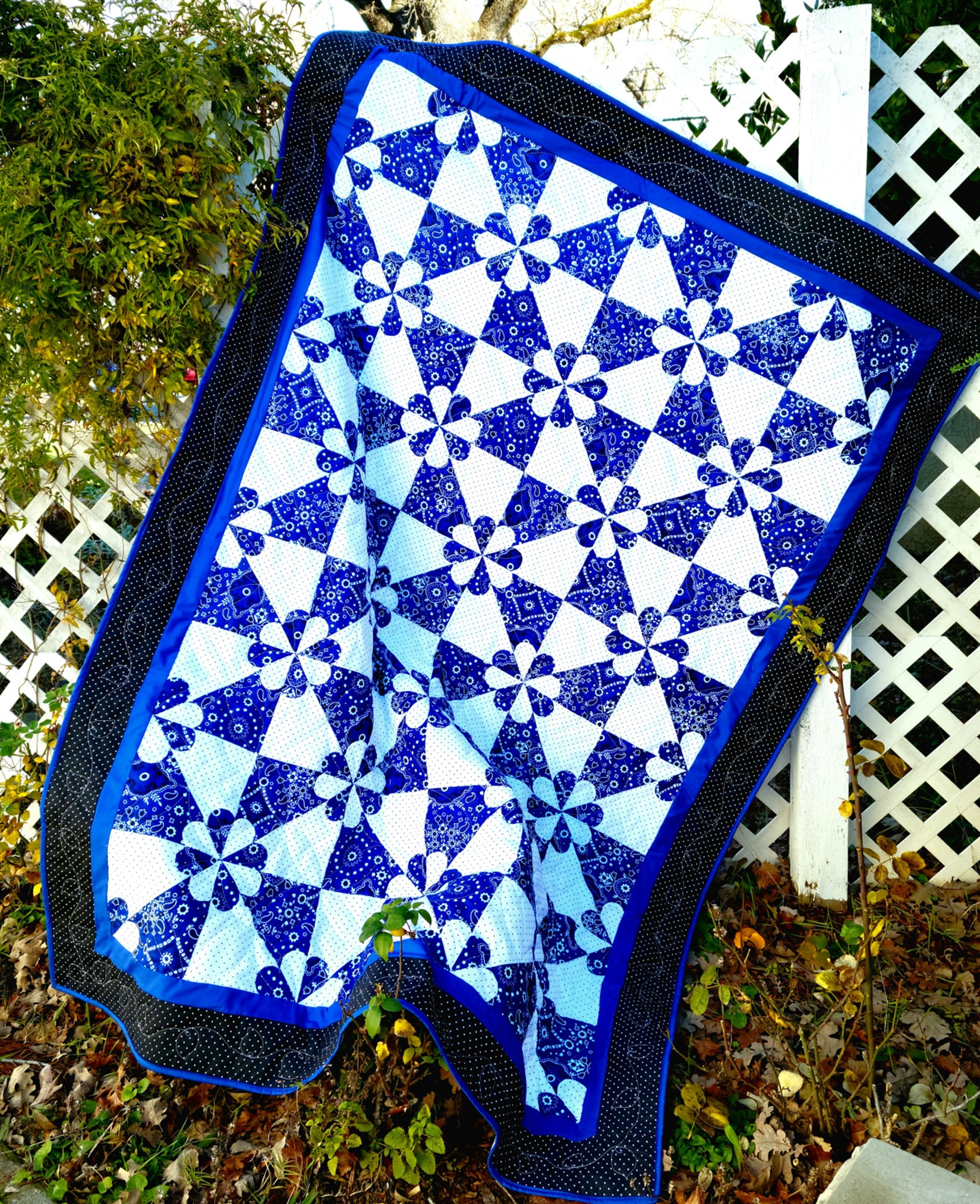 Dutch Windmill Twin Quilt Pattern Craft Supplies & Tools Sewing & Fiber ...