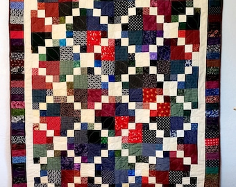 Double Four Patch Quilt Pattern - Etsy