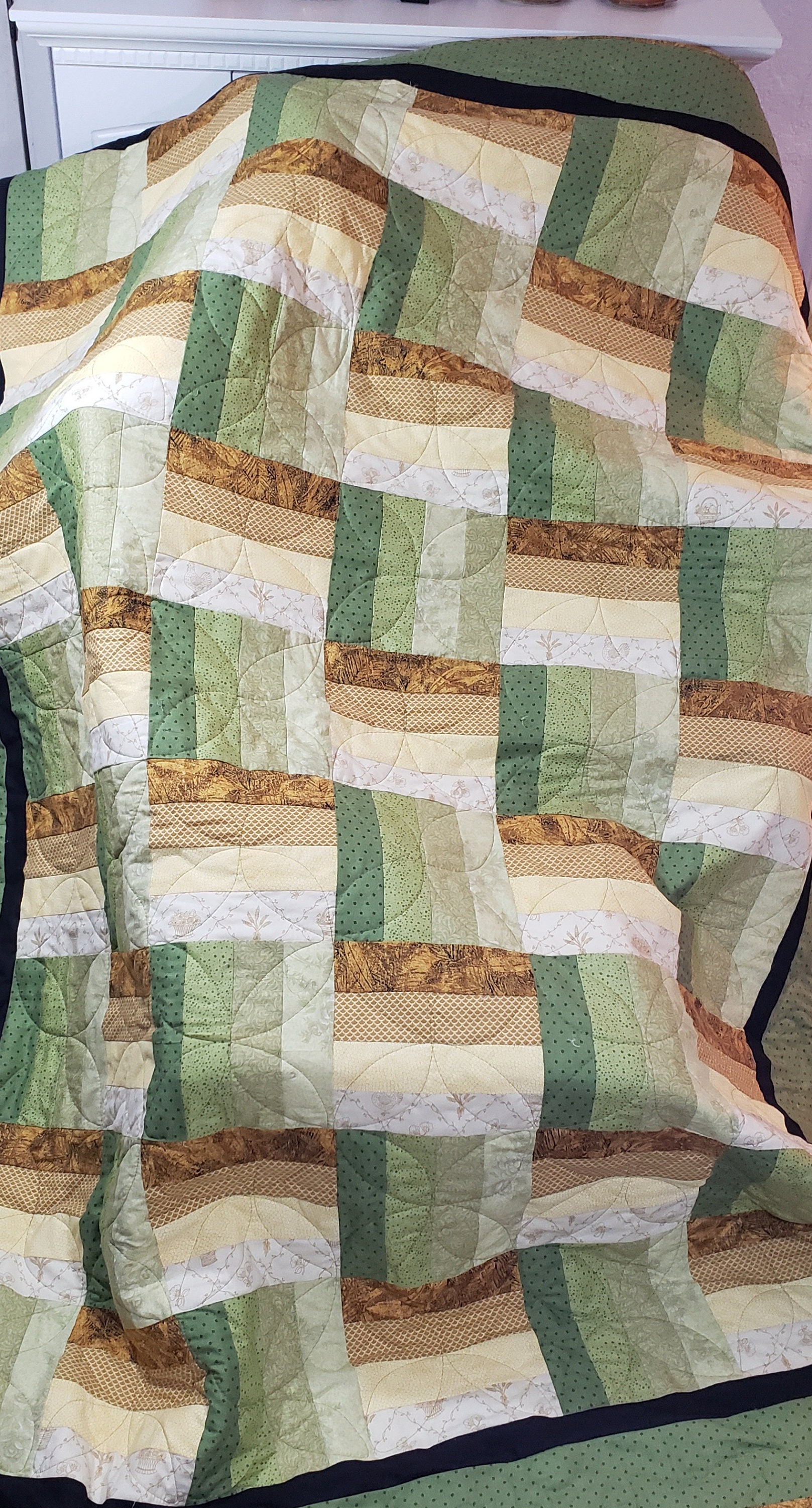 Shaded Basket Weave Twin Quilt Pattern - Etsy