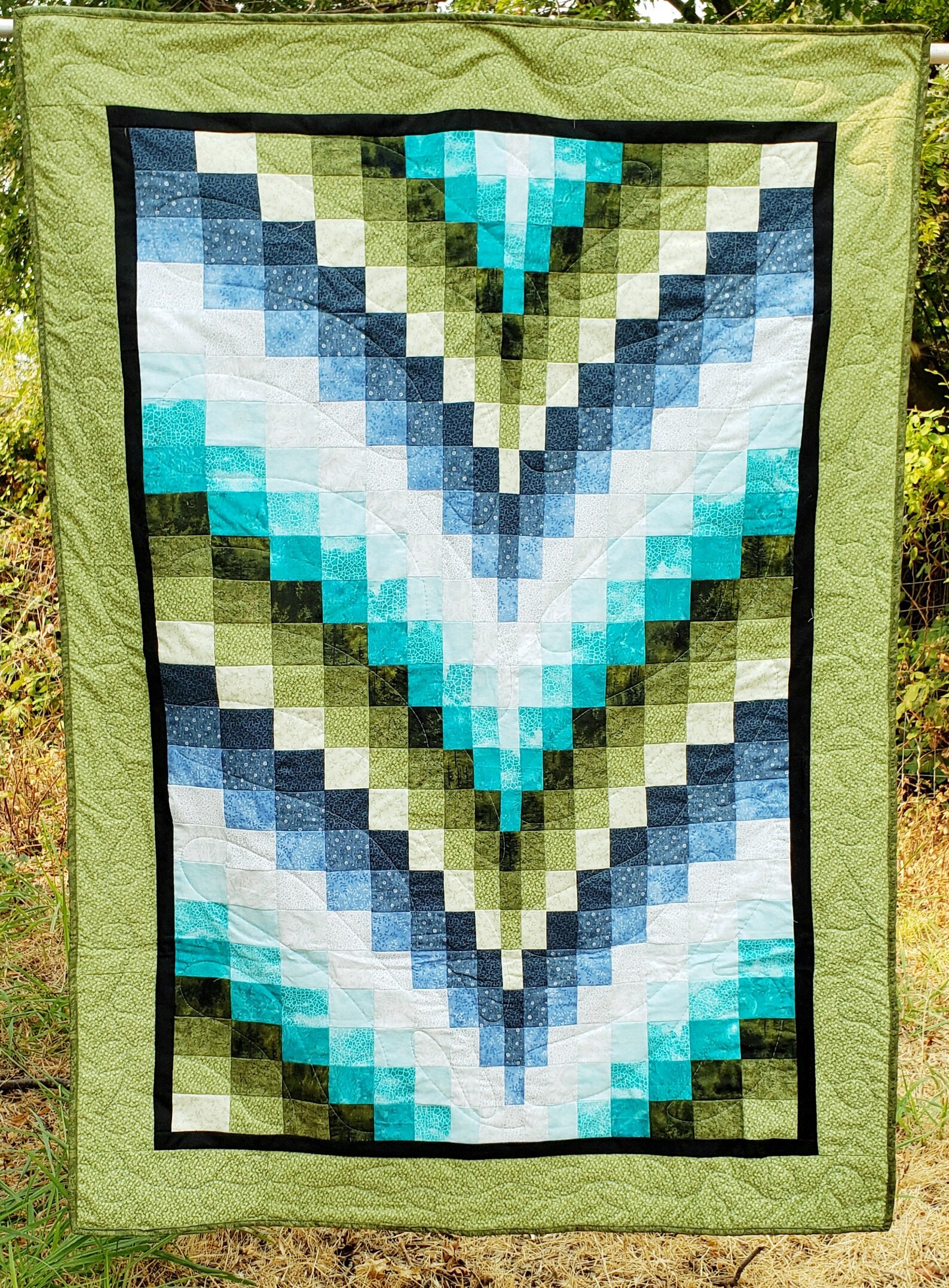 Beginner Bargello Lap Quilt Pattern - Etsy