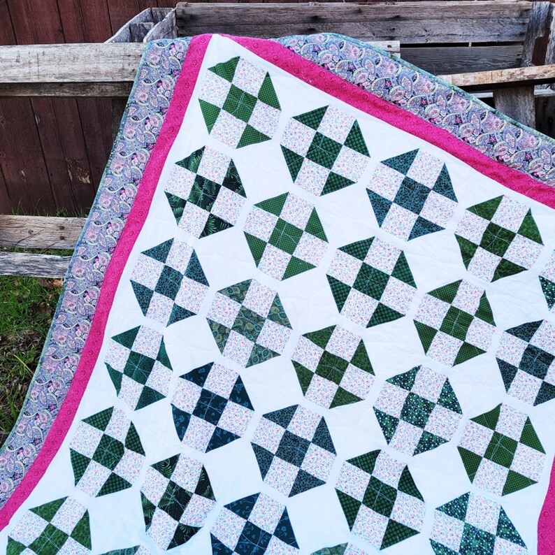 Shoo Fly Twin Quilt Pattern - Etsy