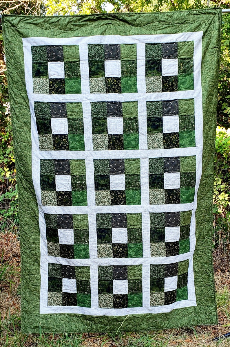 Treasure Box Twin Quilt Pattern | Etsy