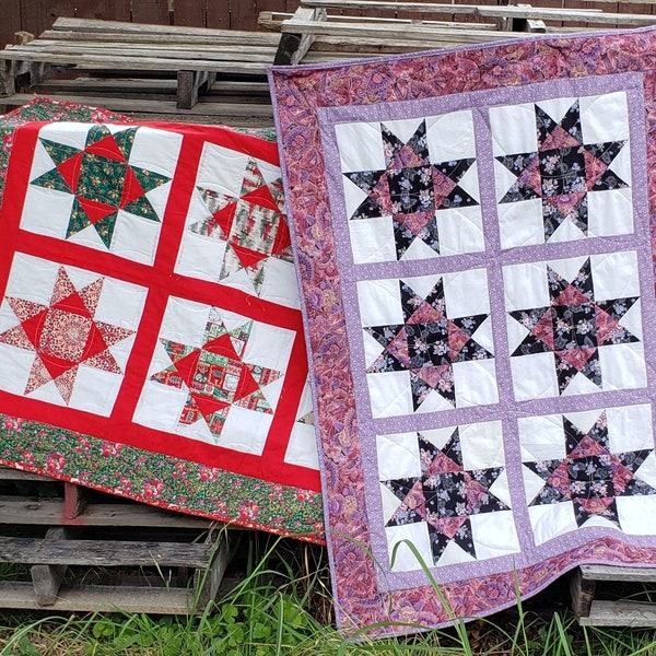 Ohio Star Quilt - Etsy