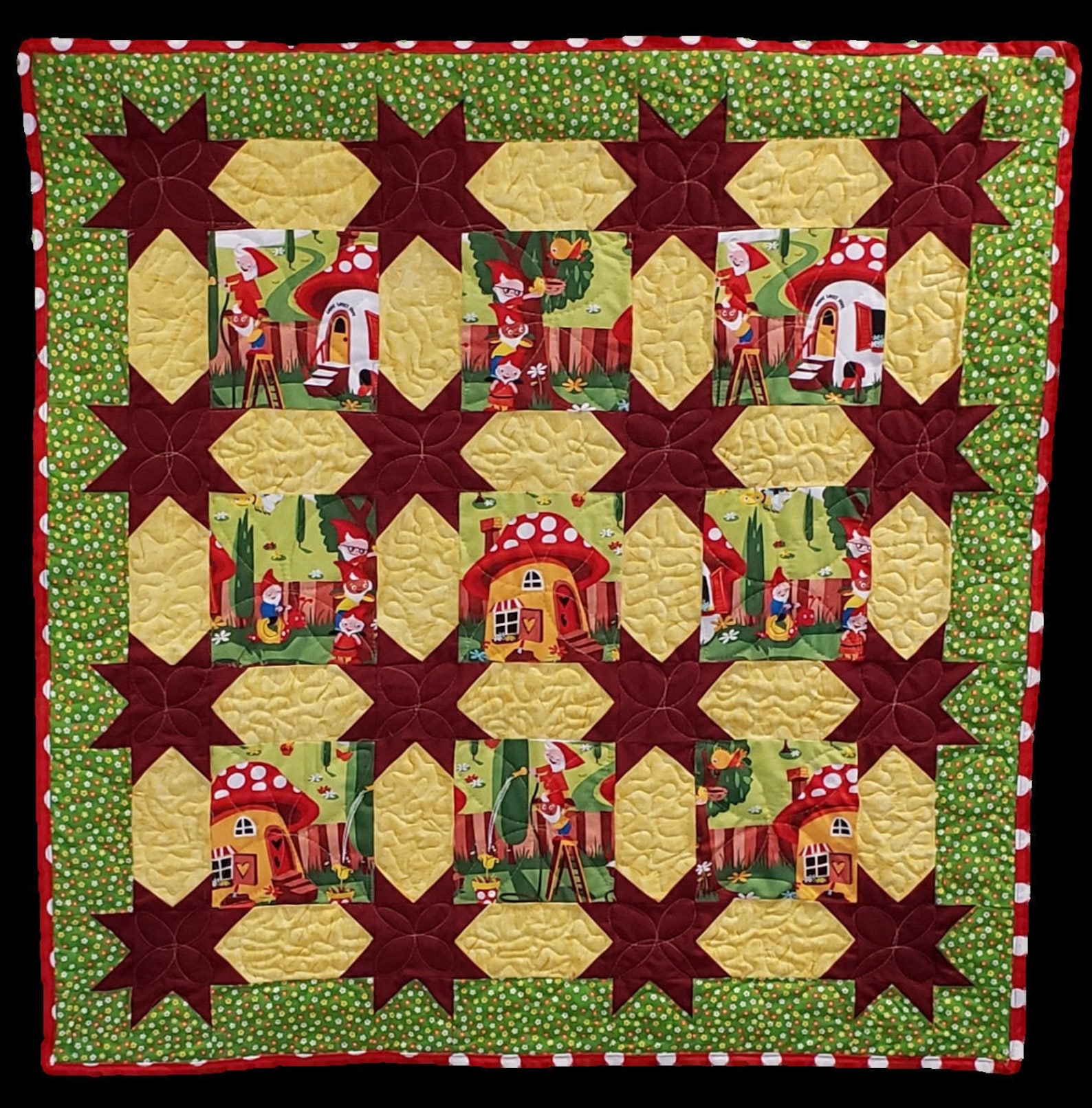 Star Lattice Baby Quilt Pattern - Etsy