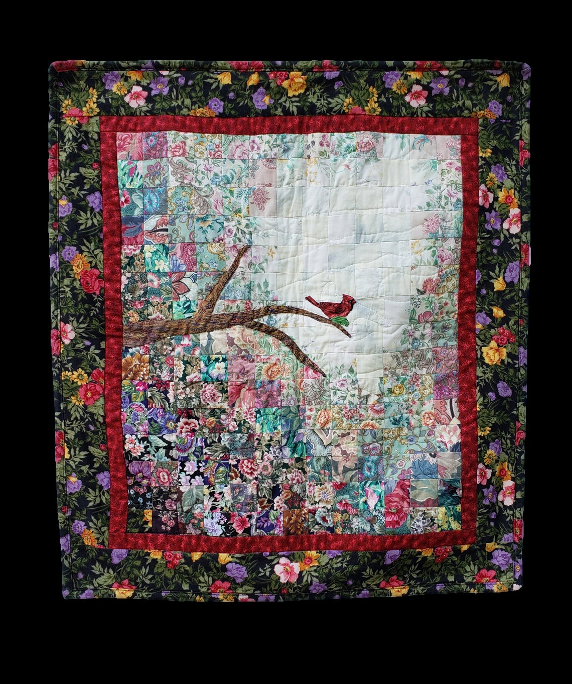 Bird on a Branch Quilt Pattern - Etsy
