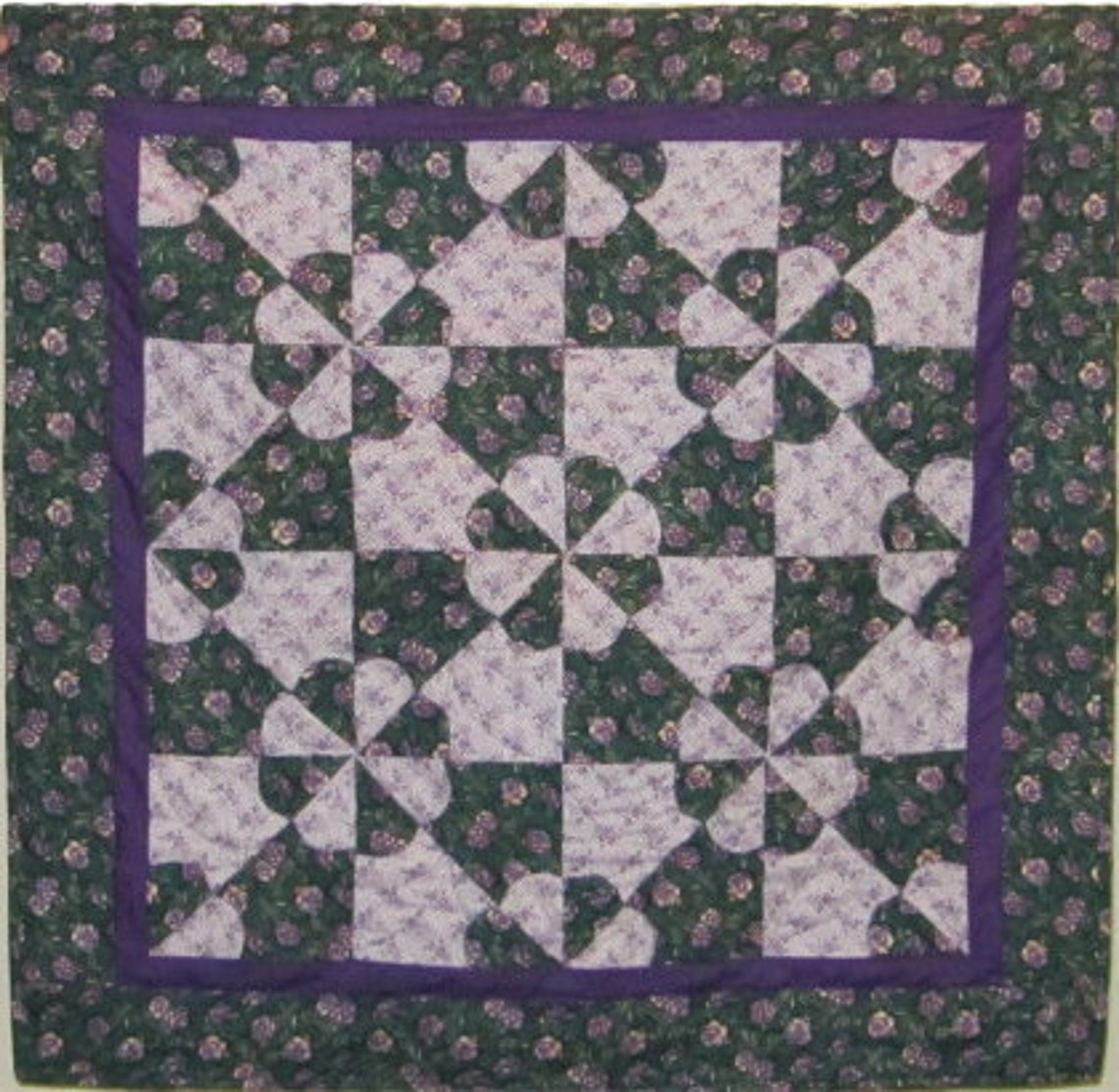 Dutch Windmill Baby Quilt Pattern | Etsy