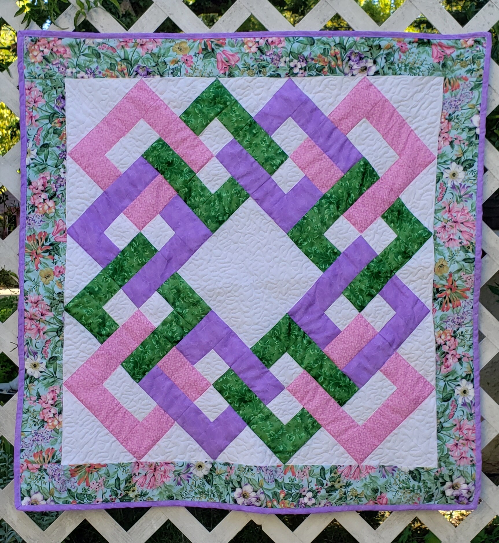 Chain Links Baby Quilt Pattern - Etsy