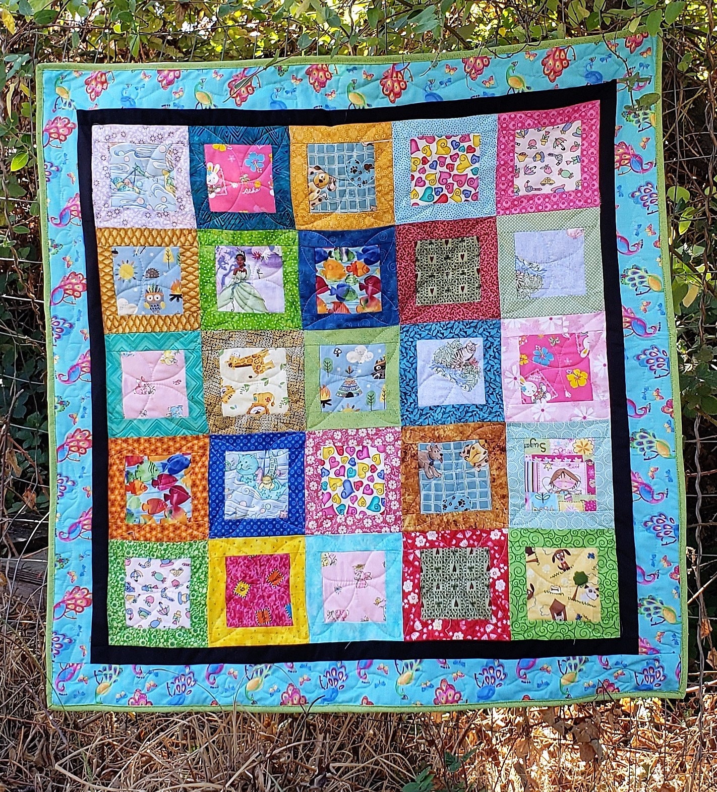 Stacked Blocks Baby Quilt Pattern | Etsy