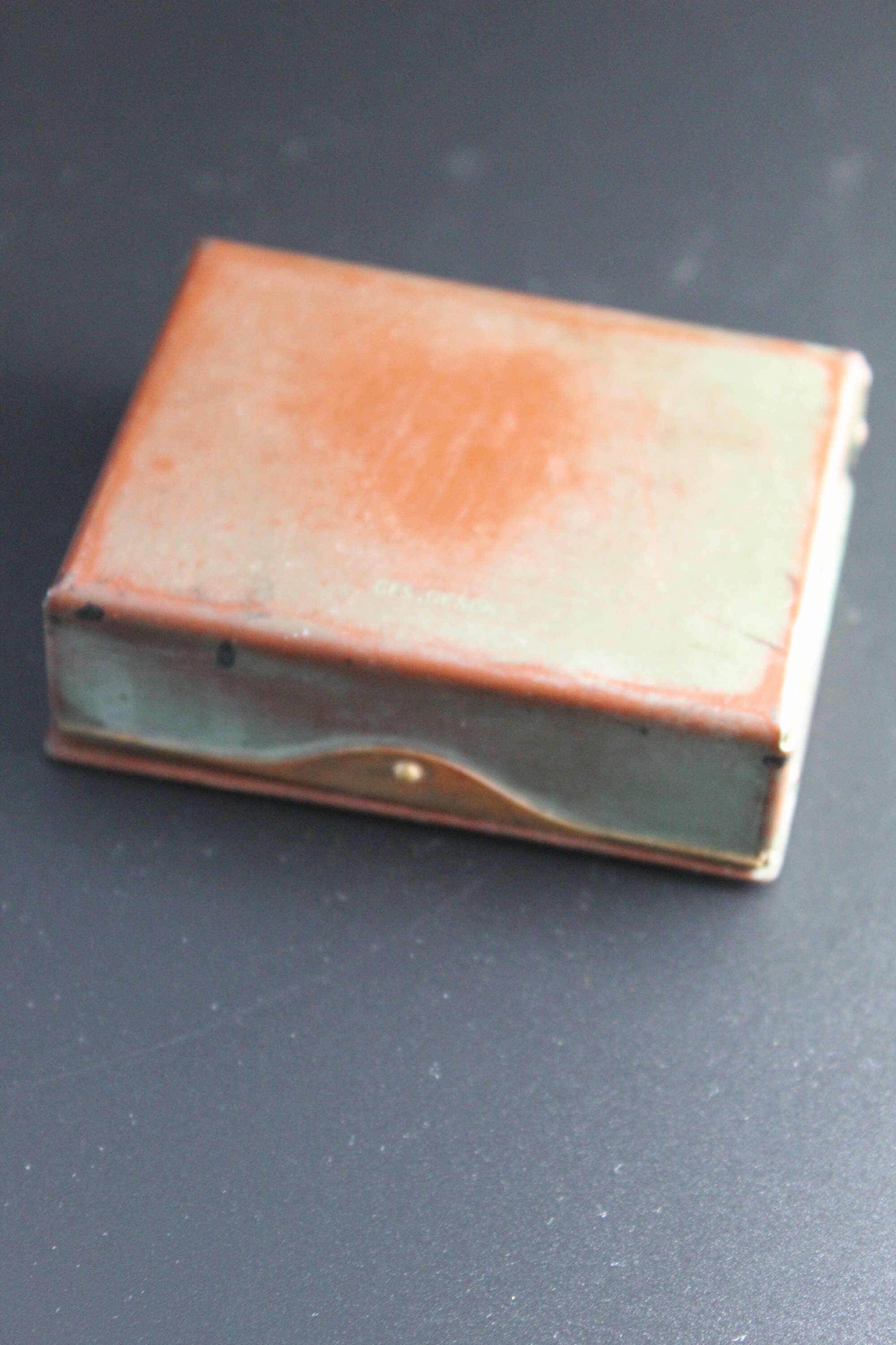 Vintage Ges Gesch Stamp Box - Etsy
