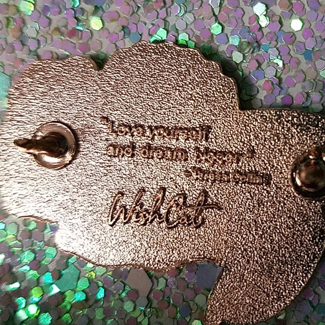 Pastel and Rose Gold Koi Betta Fish Pin | Etsy