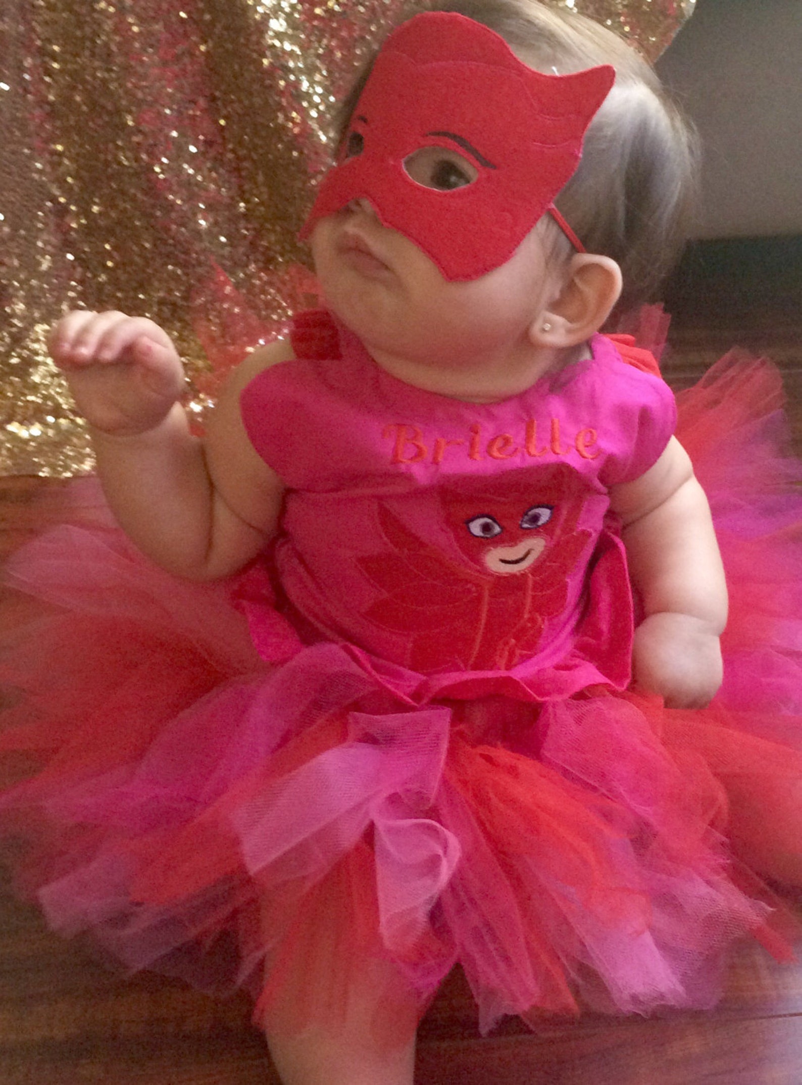 Owelette tutu set with mask | Etsy