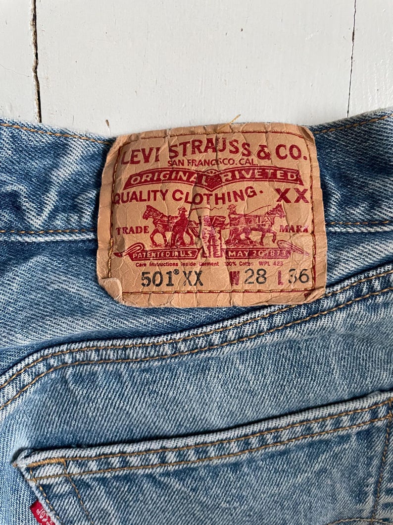 Vintage Levi 501 "daisy Duke" Cut-offs - Etsy