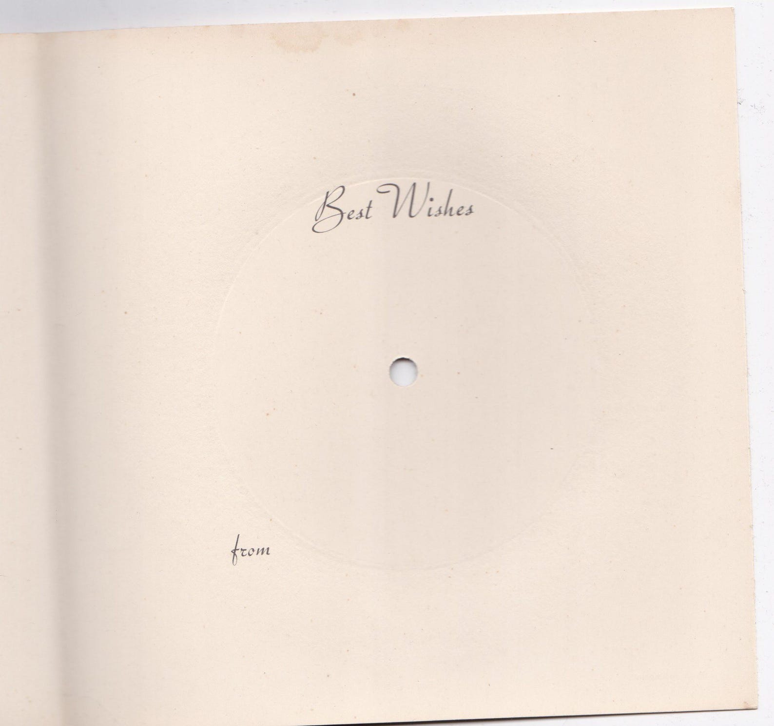 Adorable 1950s melody Card Flexi-disc Birthday Card is a Real 78 R.p.m ...