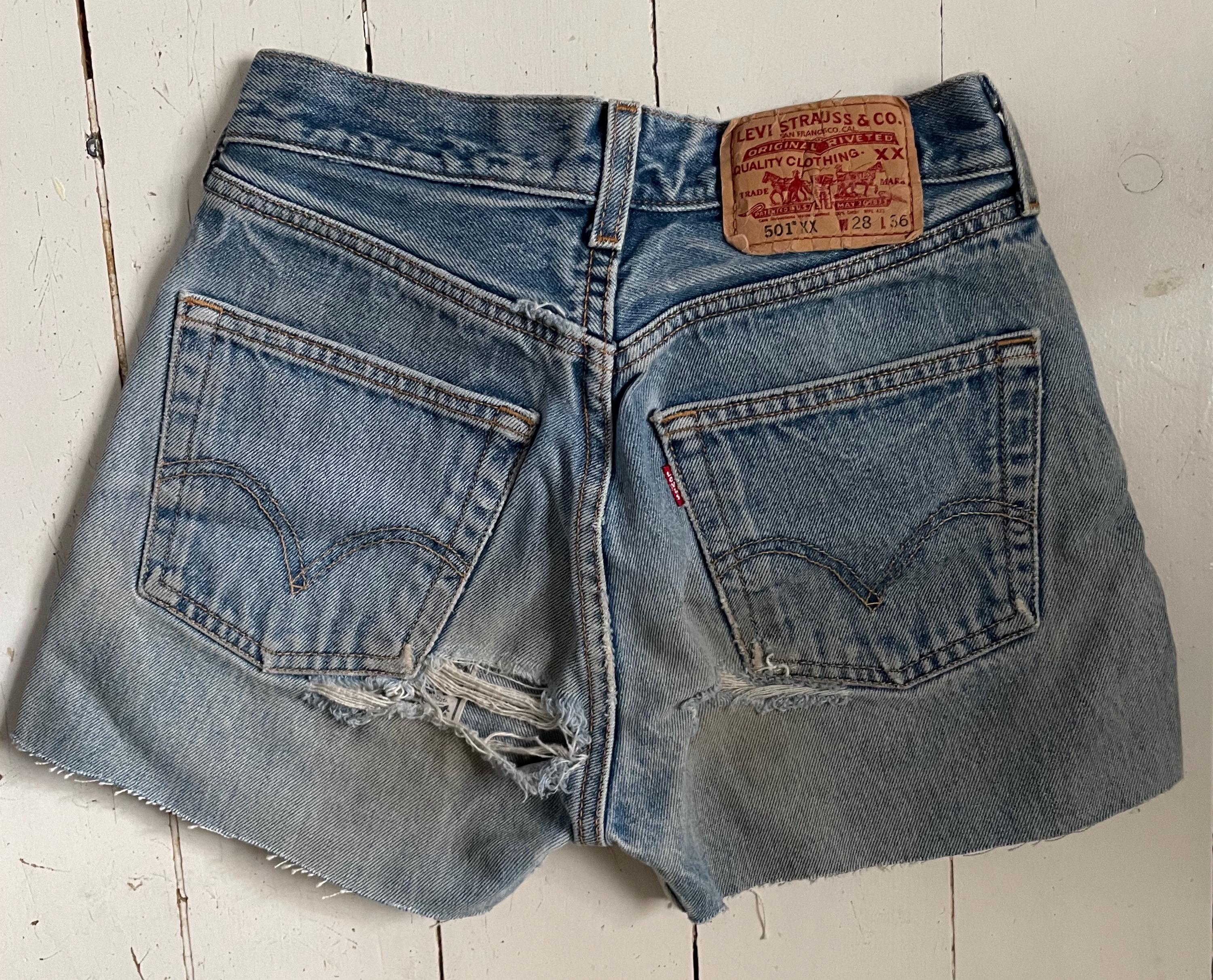 Vintage Levi 501 "daisy Duke" Cut-offs - Etsy