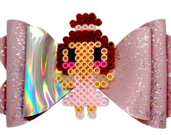 Perler bead bow | Etsy