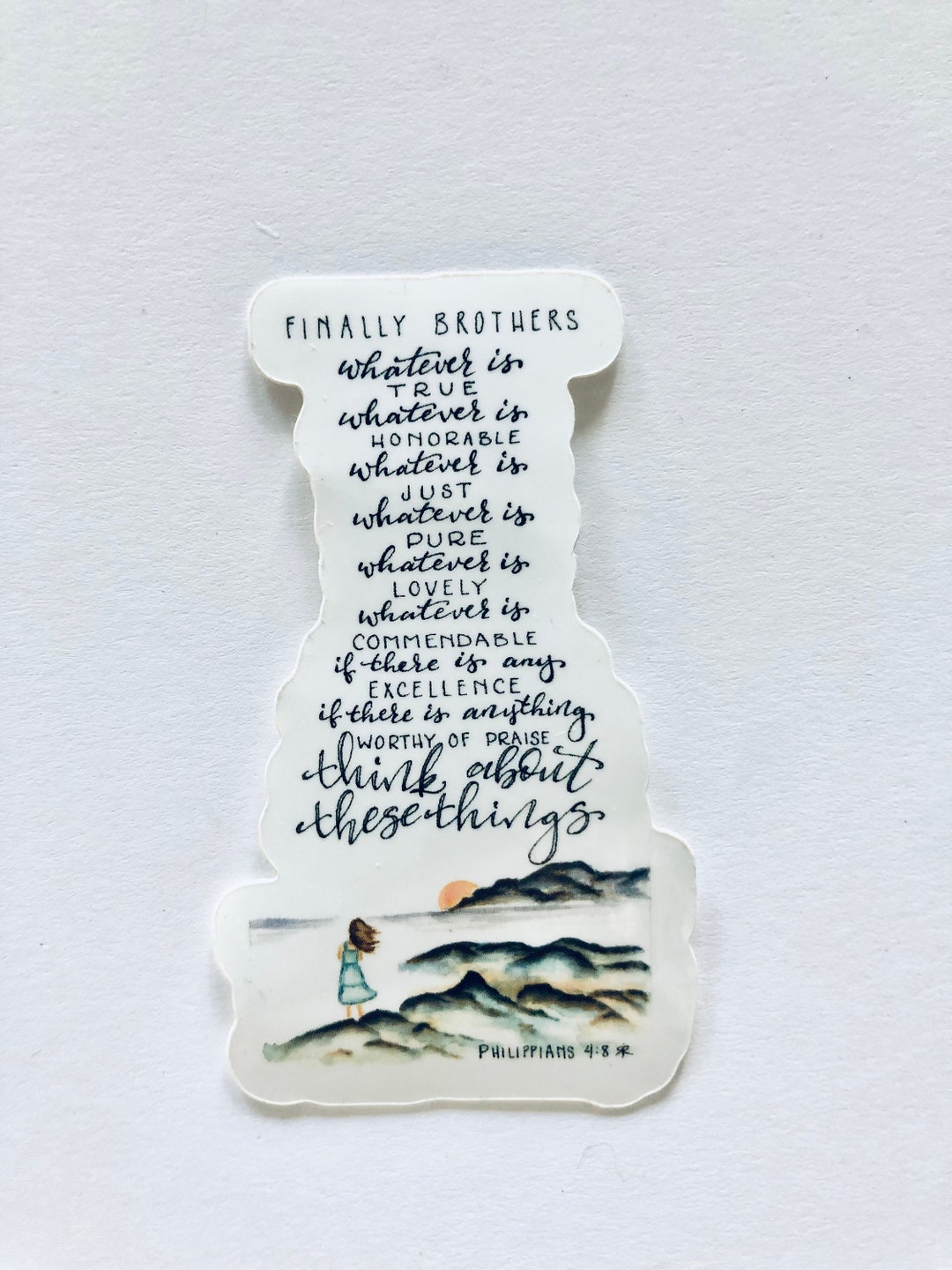 Pure Thoughts Vinyl Sticker - Etsy