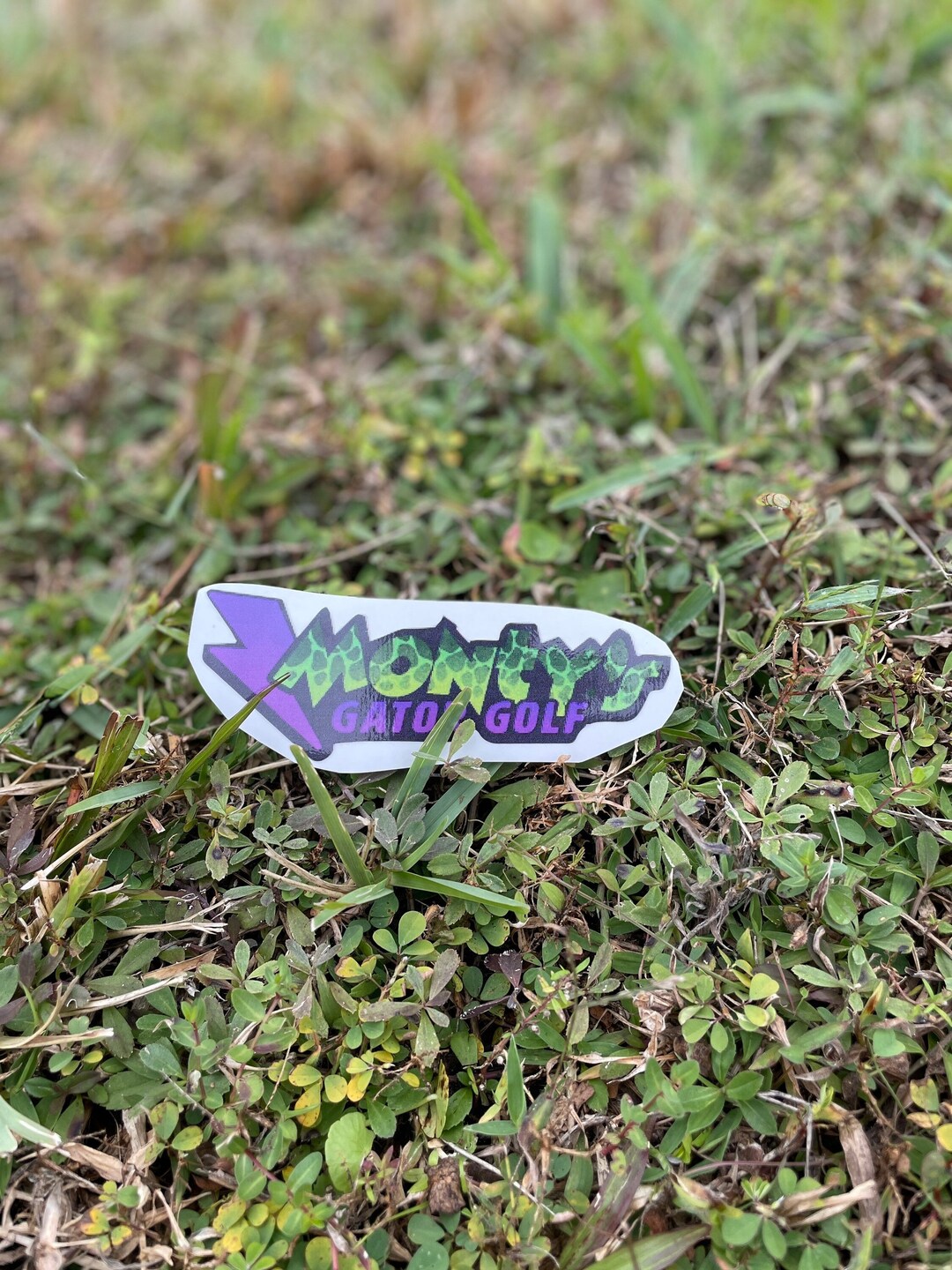 Monty's Gator Golf Vinyl Sticker Waterproof Safe for Cars - Etsy