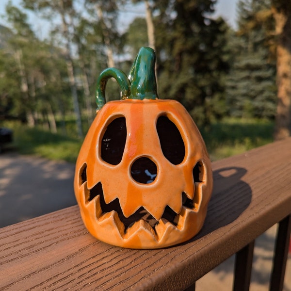 Ceramic Pumpkin - Etsy