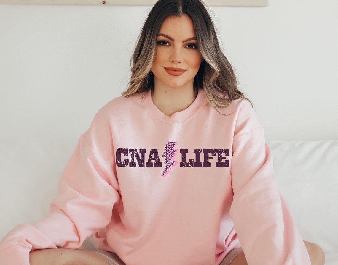 Retro CNA Sweatshirt, Certified Nursing Assistant Crewneck, CNA Gifts ...