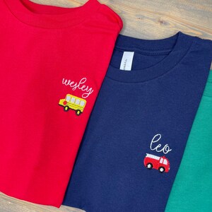 Kids Name Embroidered Shirt Childrens Name Tshirt Toddler - Etsy