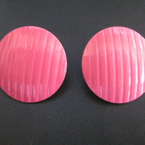 Hot Pink Button - Etsy