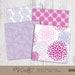 Dahlia Digital Paper, Seamless Dahlia Papers, Purple Floral Digital ...