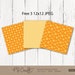 Orange Digital Paper, SEAMLESS Summer Fruit Pattern, Citrus Orange ...