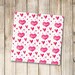Watercolor Hearts Digital Papers, Valentine Digital Papers, Pink Papers ...