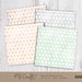 Watercolor Triangle Digital Papers Triangle Background in Two - Etsy